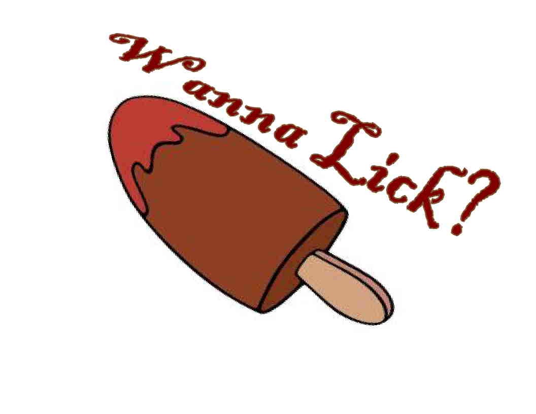 Custom Made T Shirt Wanna Lick Fudge Bar Chocolate Suggestive Rude