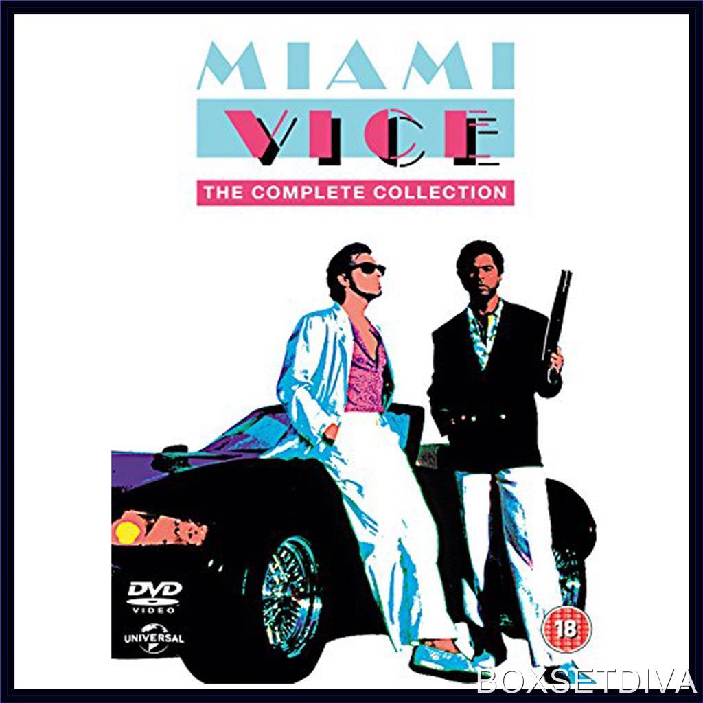 MIAMI VICE-THE COMPLETE COLLECTION SERIES 1 2 3 4 & 5 *** BRAND NEW DVD BOXSET**