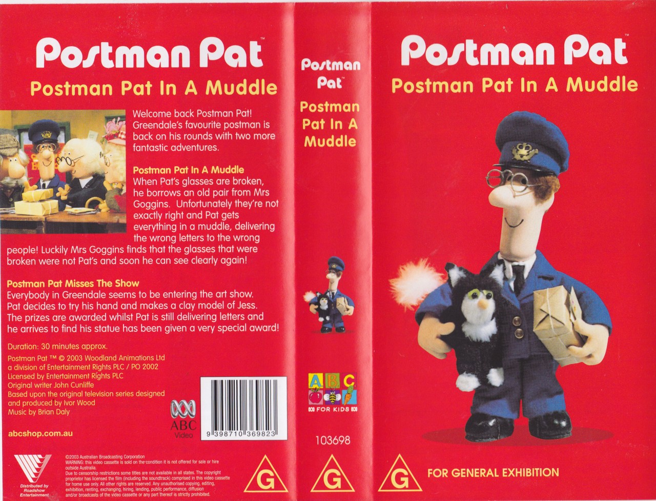 POSTMAN PAT POSTMAN PAT IN A MUDDLE VHS PAL VIDEO RARE | eBay POSTMAN PAT POSTMAN PAT IN A MUDDLE VHS PAL VIDEO RARE | eBay