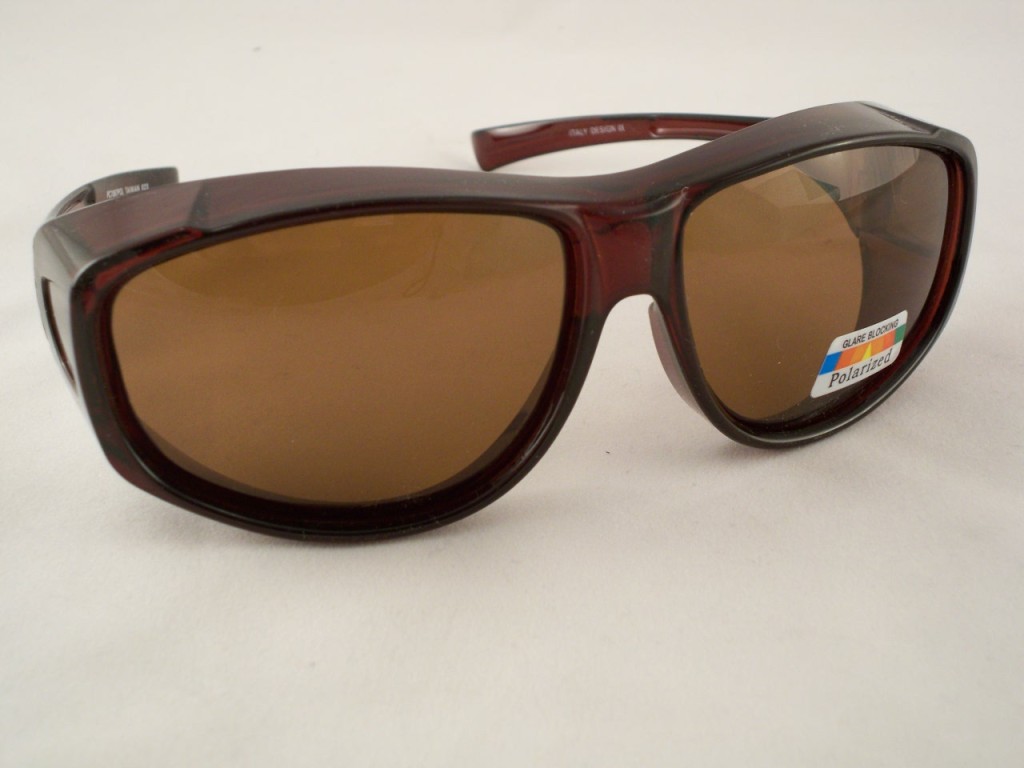 Polarized Wear Over Sunglasses Goggles Shield XL Fit After Lasik