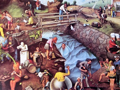 "Proverbidioms" by T.E. Breitenbach Hand-Signed Poster