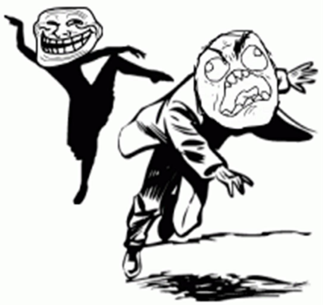 Meme Rage Kicked Troll Face Comics Viral Humor Funny T Shirt Tee S 2xl Ebay