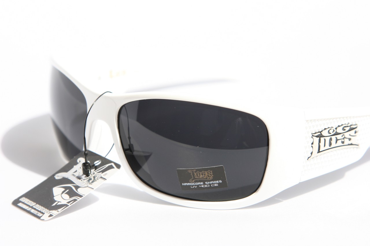 Large Men Limited Edition Locs Sunglasses Dark Lens Motorcycle Wrap