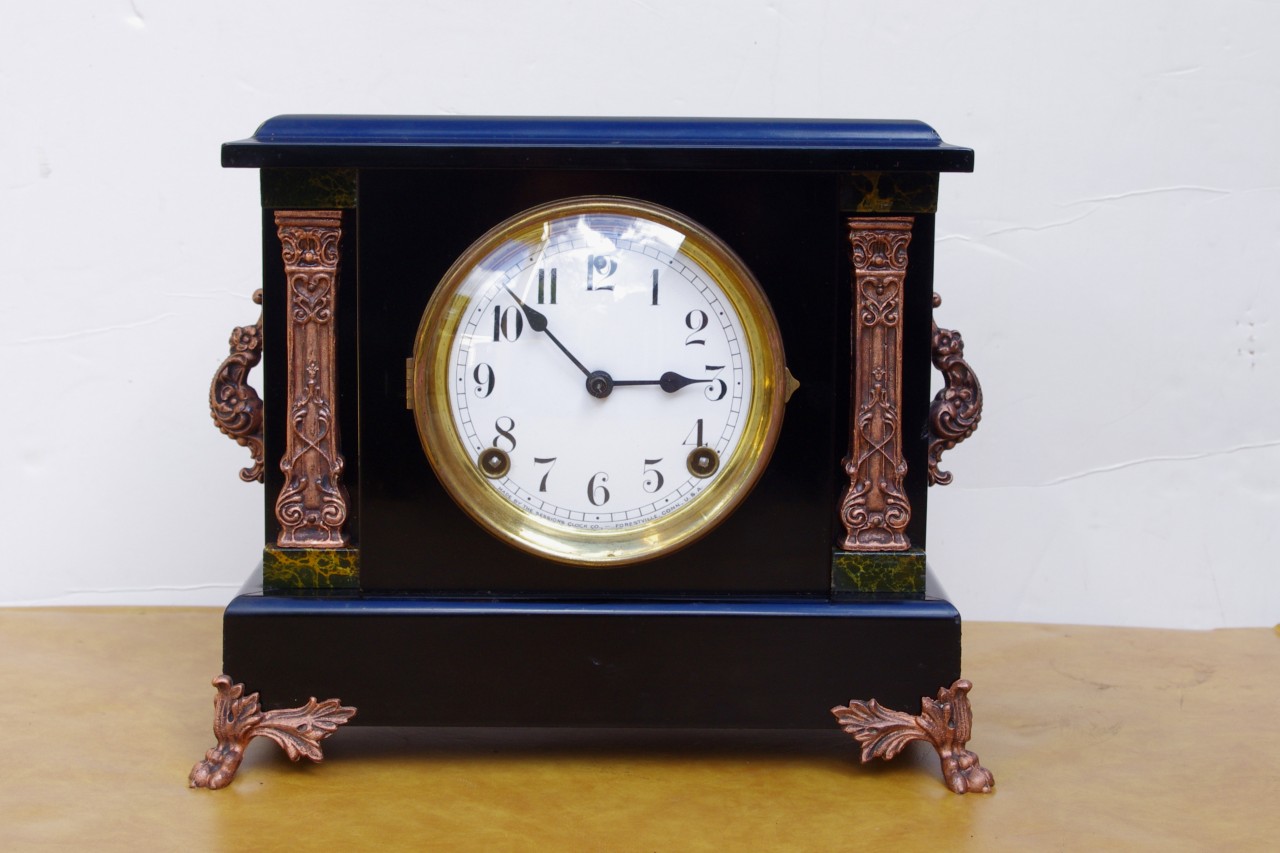 Antique Sessions Mantel Clock Circa 1915 EBay Antique Sessions Mantel Clock Circa 1915 EBay