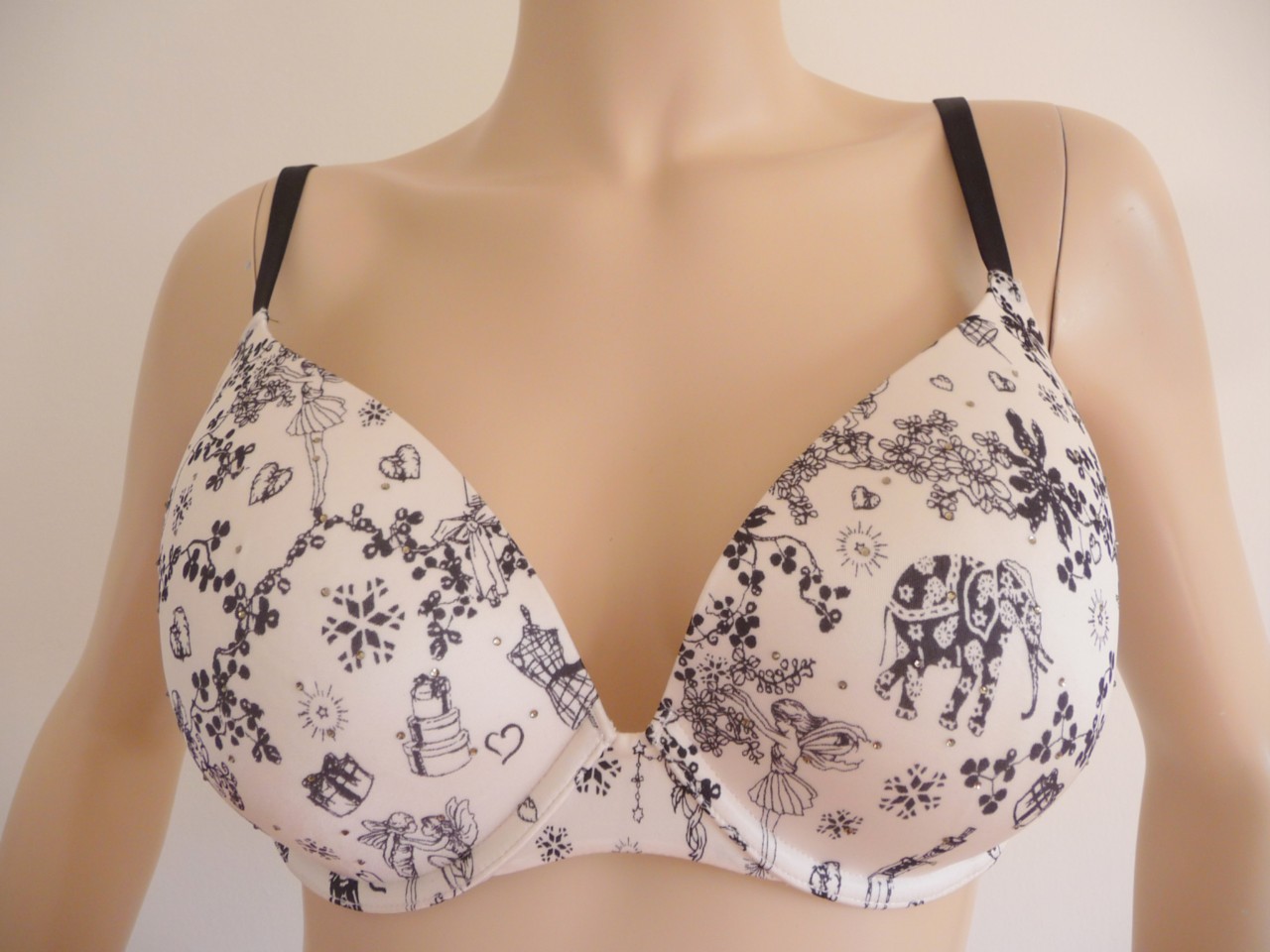 Nwt 50 Victorias Secret Biofit Demi Uplift Bra 38c Ebay