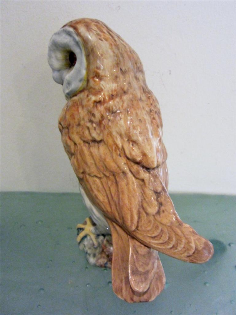 Beswick England Pottery BARN OWL Figurine Split Tail Large 1046 EARLY ... Beswick England Pottery BARN OWL Figurine Split Tail Large 1046 EARLY ...