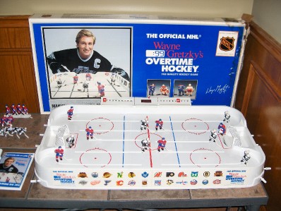 Vintage 1990'S Official NHL Wayne Gretzky Overtime Table Top Rod Hockey ...