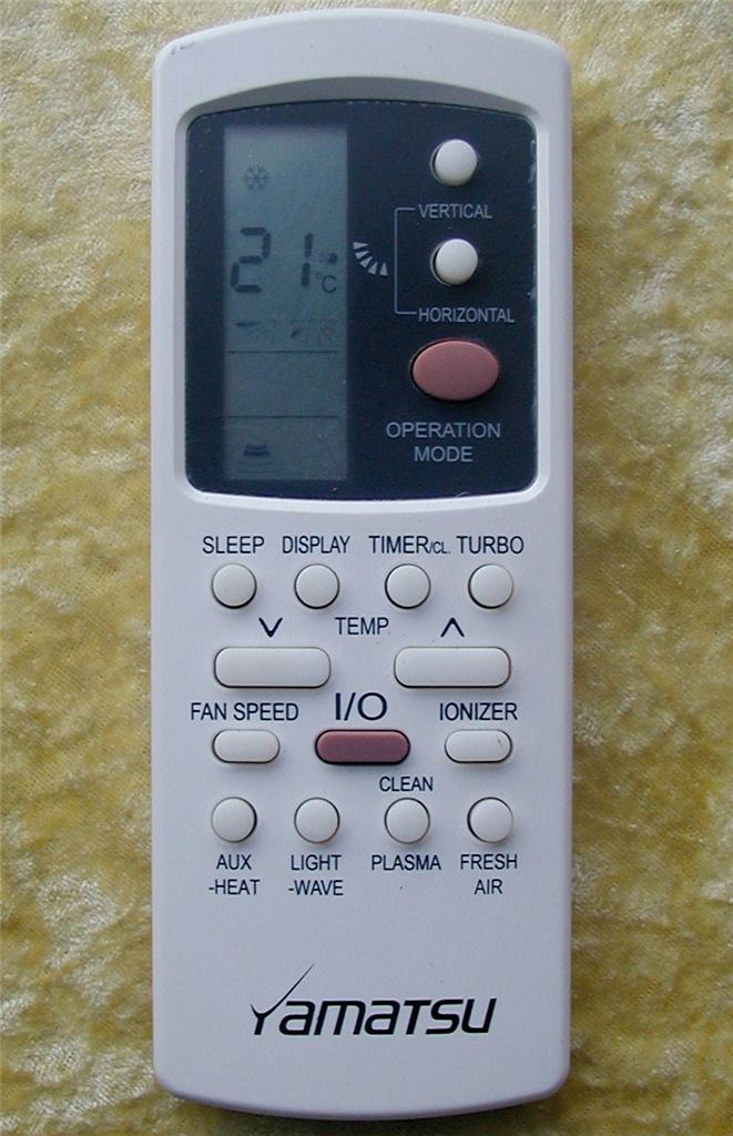 Yamatsu AIR Conditioner Remote Control GZ 50GB E1 | eBay