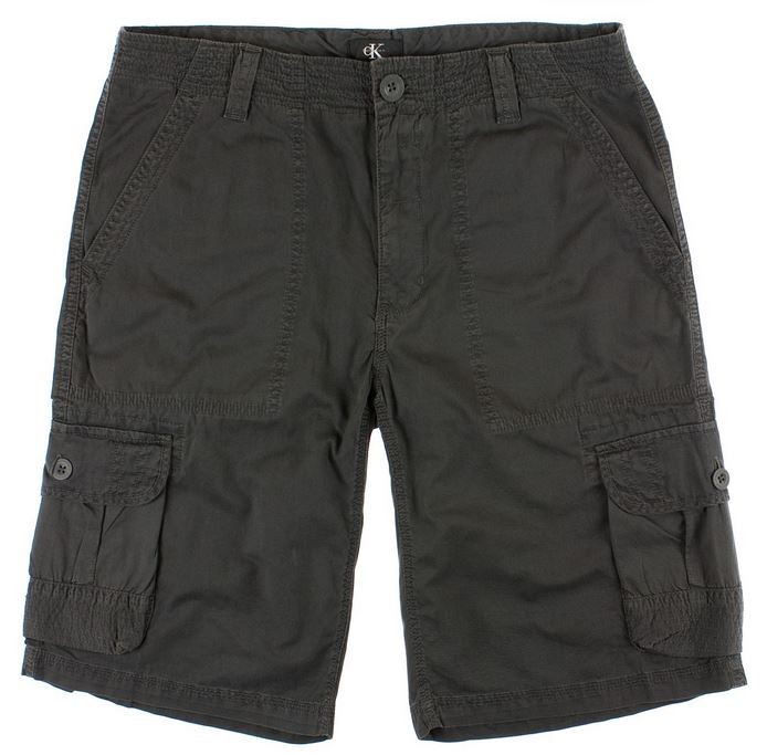New Mens Calvin Klein Garment Dyed Soft Cotton Cargo Shorts 40o6521