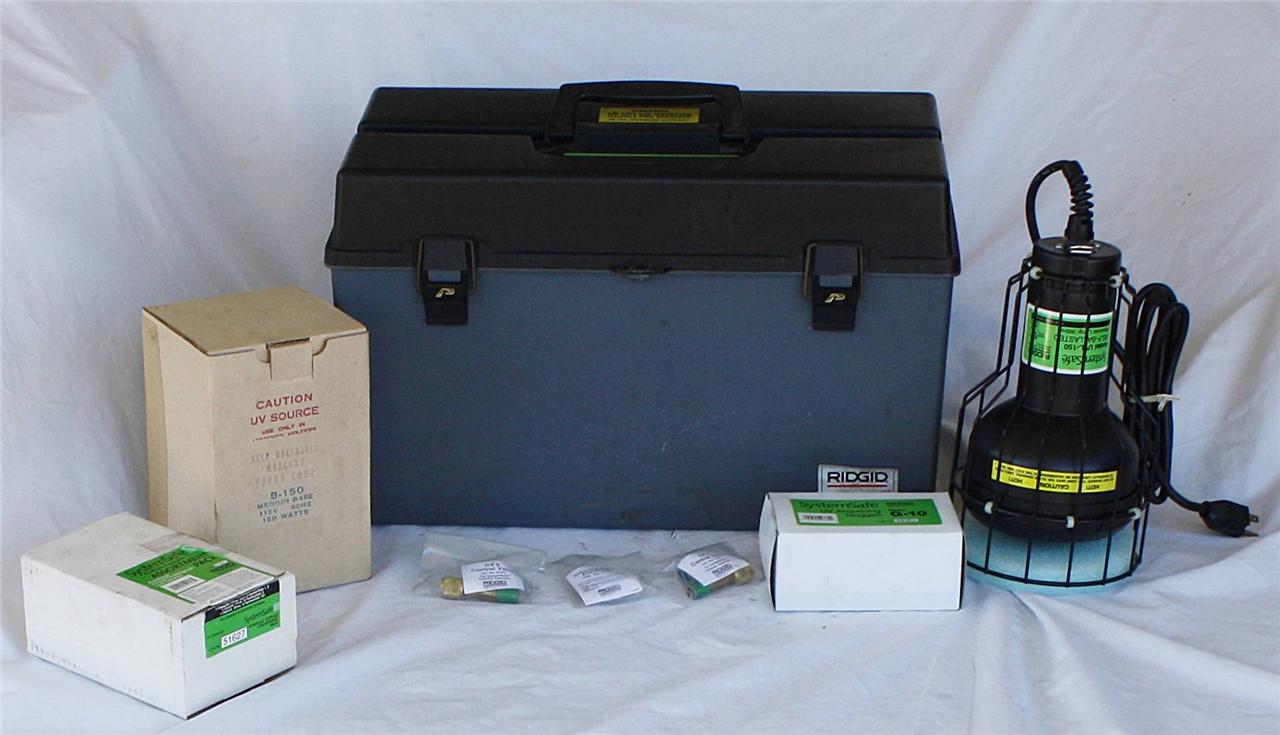 Ridgid UVL-150 Ultraviolet Lamp Leak Detection Equipment