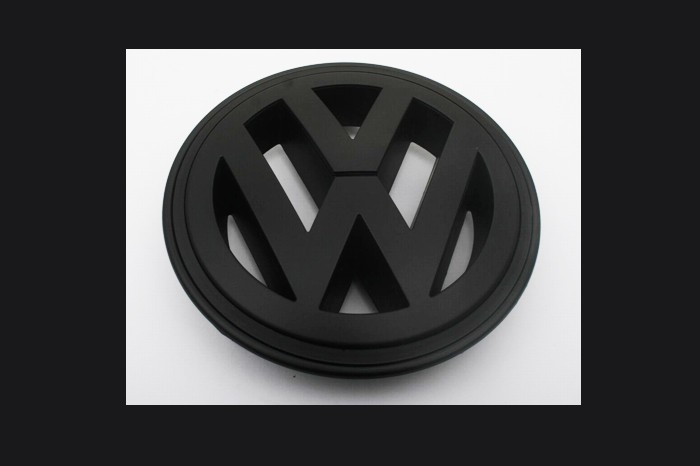 Vw Tiguan Matt Black Front Grille Badge Emblem Matte Black New Ebay