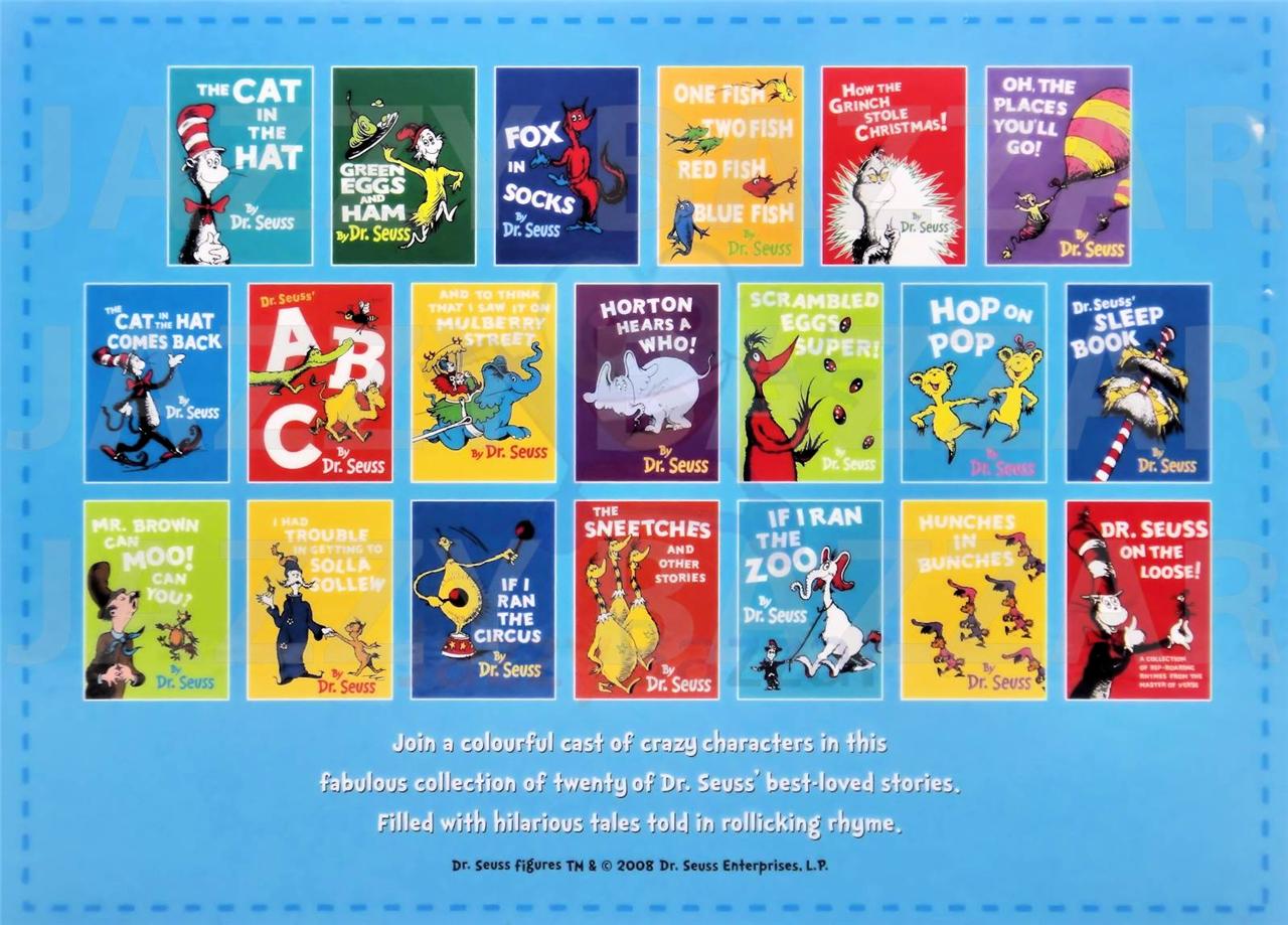 The Wonderful World of Dr. Seuss Collection Classic 20 Books Box Set ...