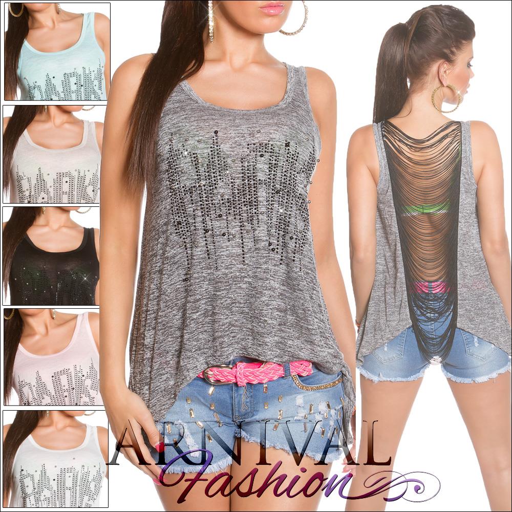 Sexy High Low Sleeveless Loose Tops S M L Xl Womens Baggy Shirt Summer Blouse Au Ebay