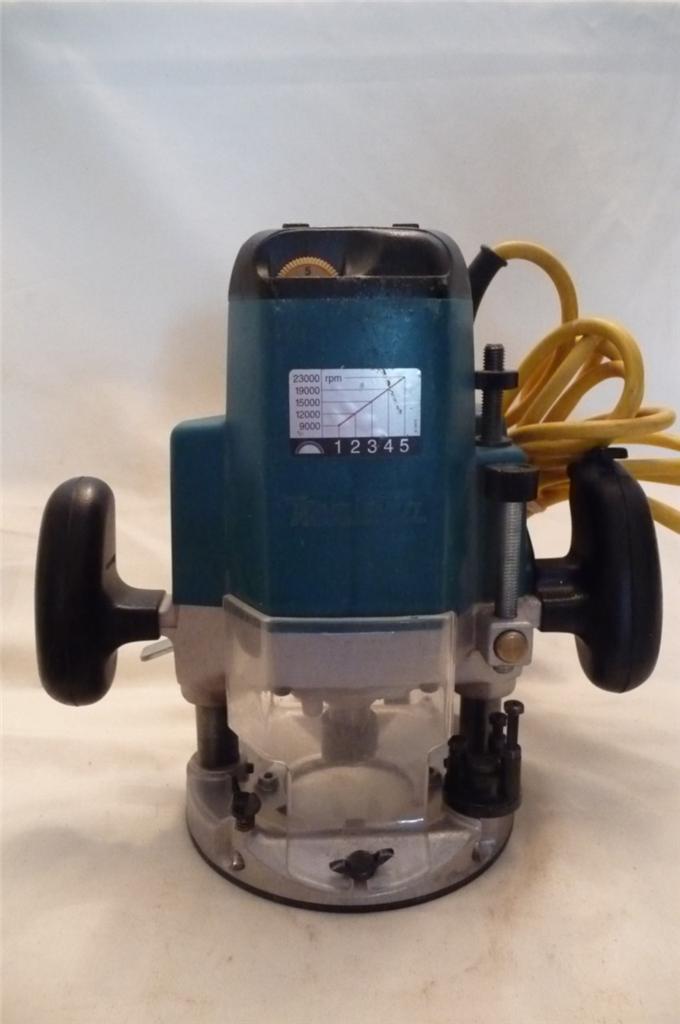 MAKITA ROUTER 3612C 1/2" 240V CASE VARIABLE SPEED VERY GOOD CONDITION