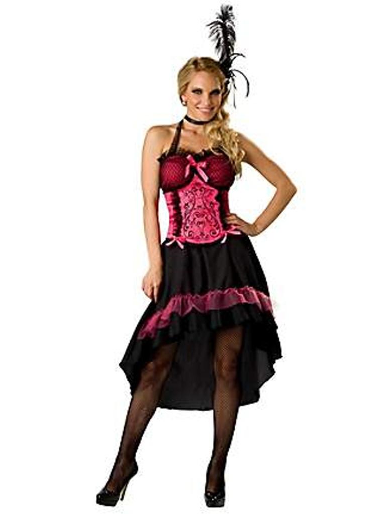 Sexy Saloon Can Can Moulin Rouge Gipsy Burlesque Französin Tanzkleid
