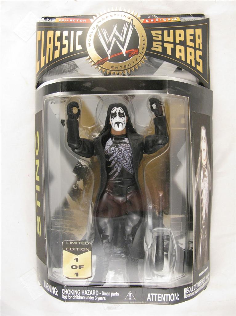 JAKKS WWE CLASSIC SUPERSTARS STING CUSTOM ACTION FIGURE WWF TNA | eBay