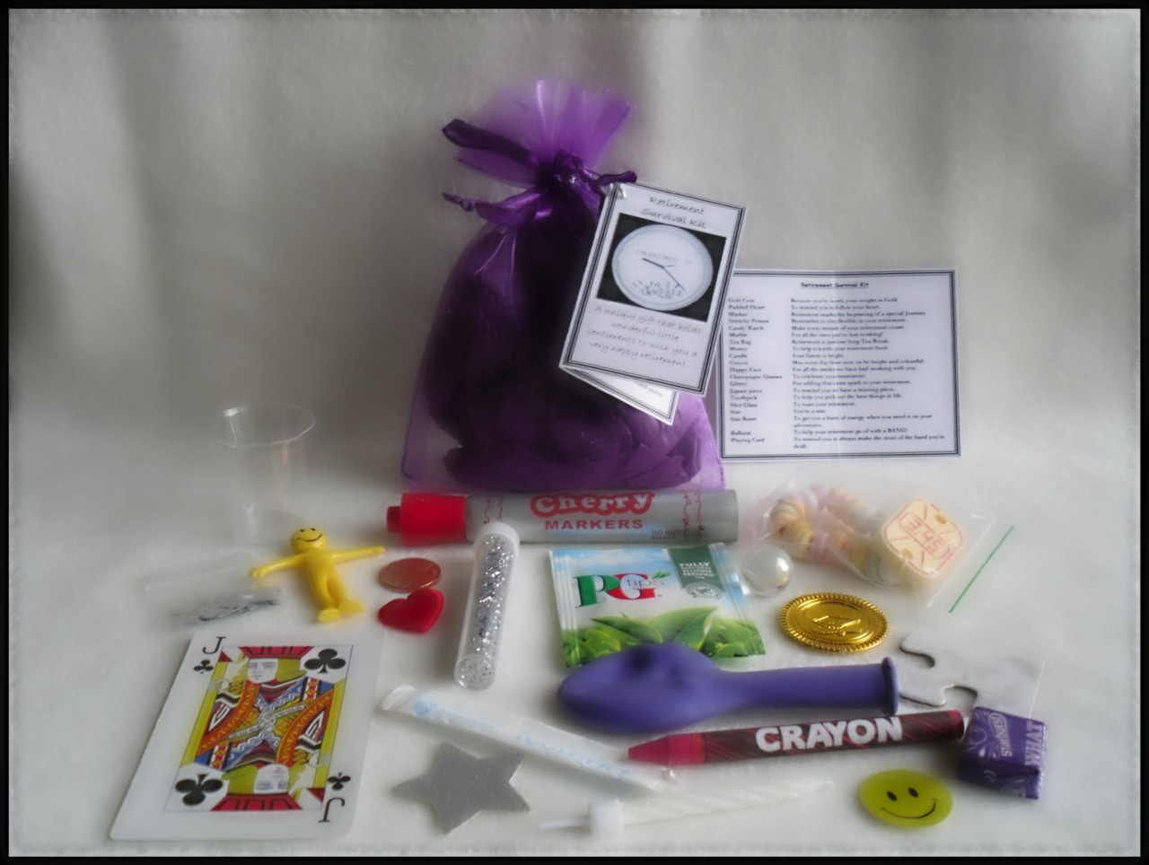 Retirement Novelty Survival Kit An Unusual Fun Novelty T Ebay