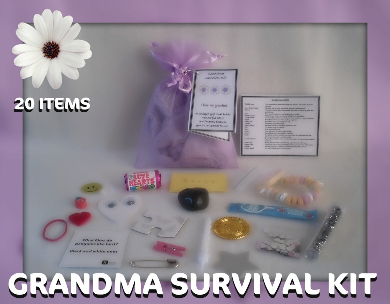 Grandma Novelty Survival Kit An Unusual Fun T For All Occasions