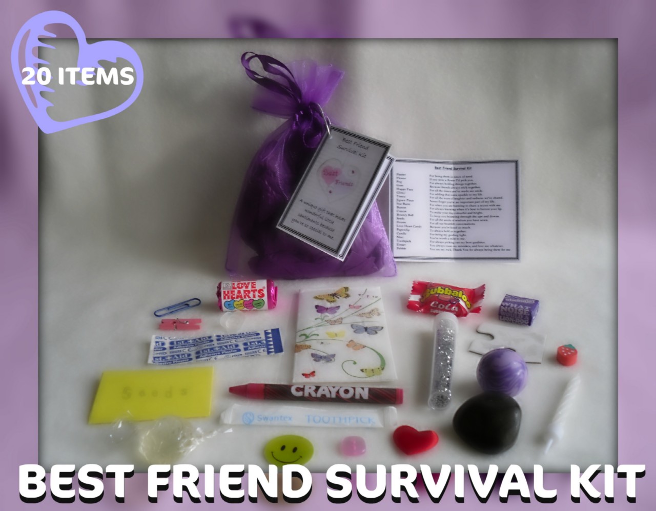 Best Friend Novelty Survival Kit An Unusual T For A Birthday Or All