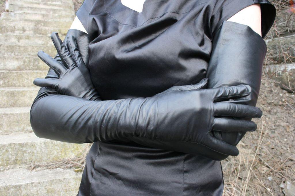 29'' (74 cm) new opera long vintage gloves with buttons size 9'' | eBay