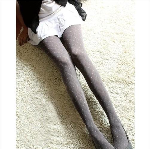 Girls Retro Polka Dot Opaque Pantyhose Stocking Tights Ebay