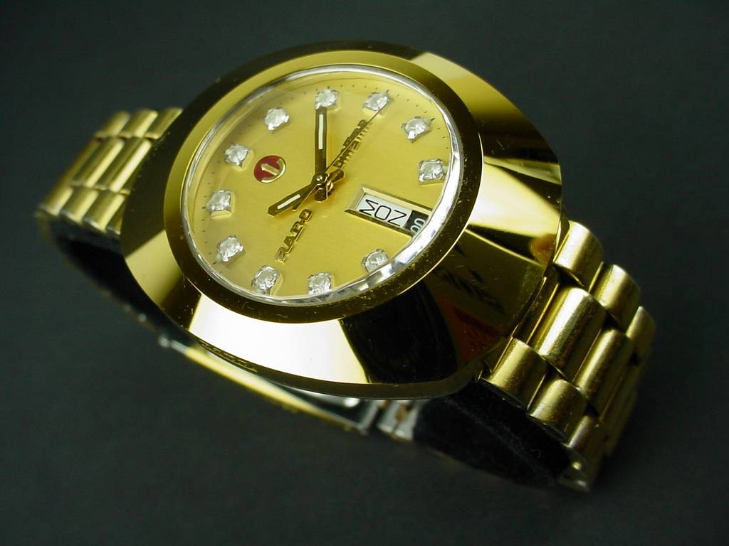 Rado R12413493 Original Diastar Jubile Mens Watch Gold Tone Dial ... Rado R12413493 Original Diastar Jubile Mens Watch Gold Tone Dial ...