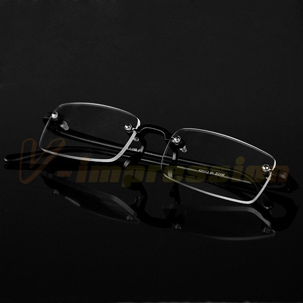 Lightweight Flexible Frameless Rimless Reading Glasses Reader Unisex