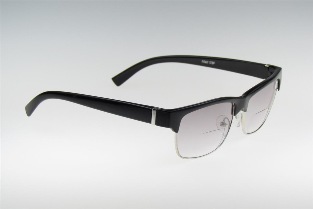 Bifocal Reading Glasses Light Tint Clubmaster 1 00 Power Clearance Bifocal Reading Glasses Light Tint Clubmaster 1 00 Power Clearance