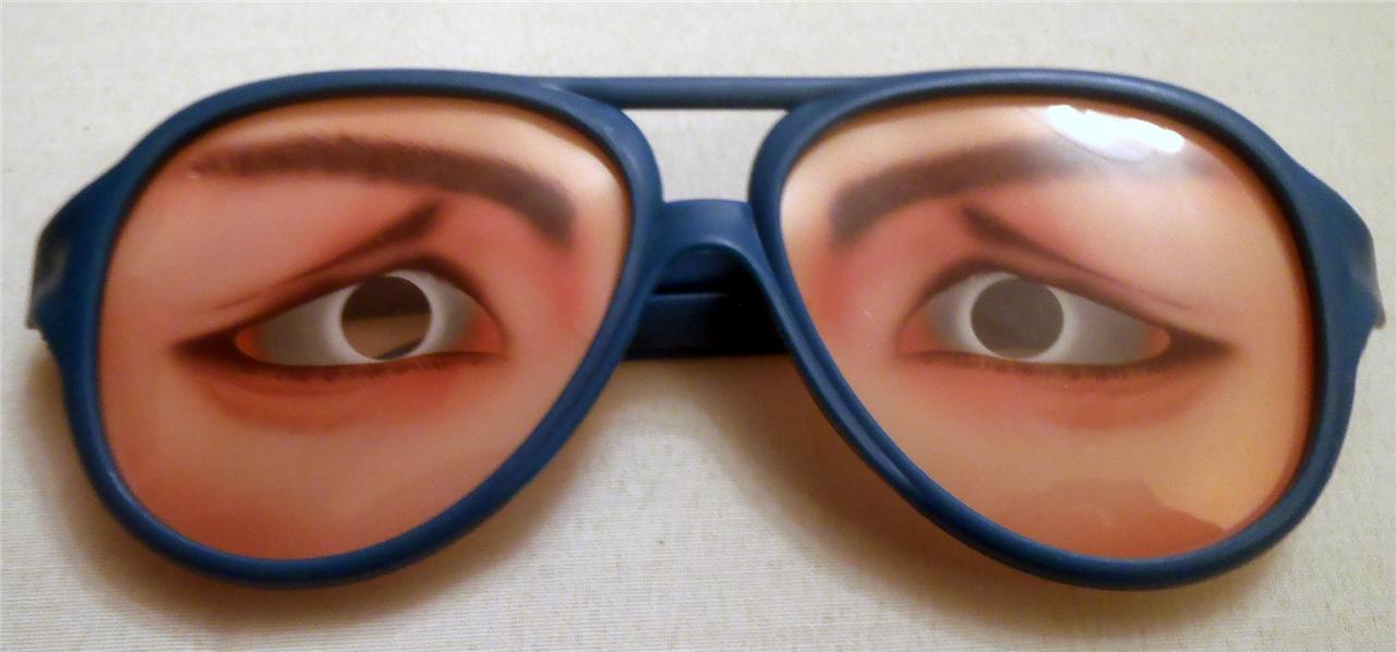 Fd066 Fancy Dress Silly Glasses Funny Eyes Joke Prank Spectacles Glasses 1 Pair Ebay