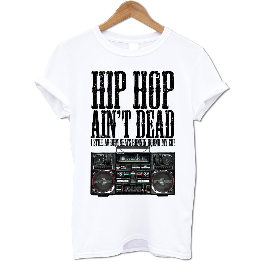 Hip Hop Aint Dead Old Skool Ghetto Blaster Boom Box Rap Music Mens T Shirt Ebay