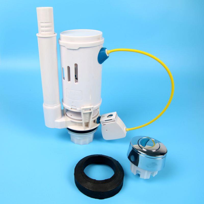 Toilet Push Button Adjustable Dual Flush Cistern Syphon Drop Valve Toilet Push Button Adjustable Dual Flush Cistern Syphon Drop Valve