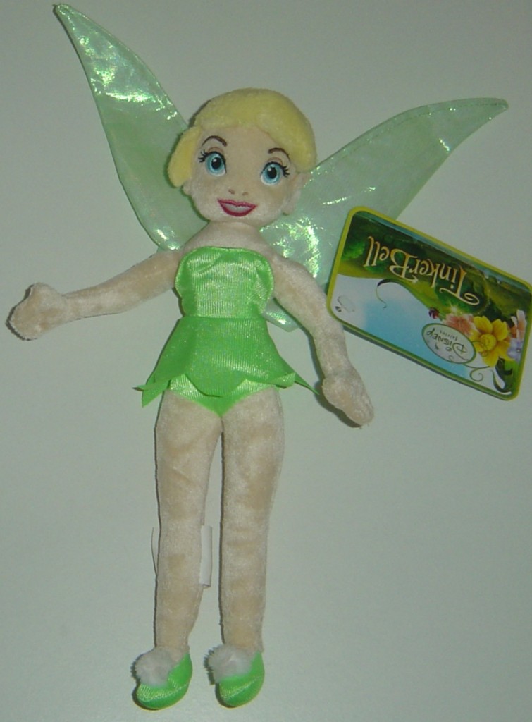 DISNEY FAIRIES TINKERBELL Plush Toy Doll 28cm BNWT EBay