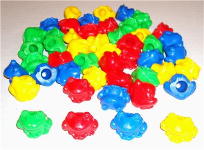 48 FROG COUNTERS MATH MANIPULATIVES PRESCHOOL K-6 | eBay