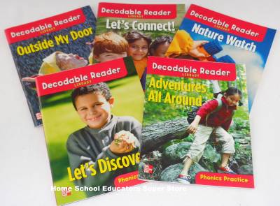 MACMILLAN MCGRAW HILL TREASURES 1ST GRADE 1 DECODABLE READERS LIBRARY ...