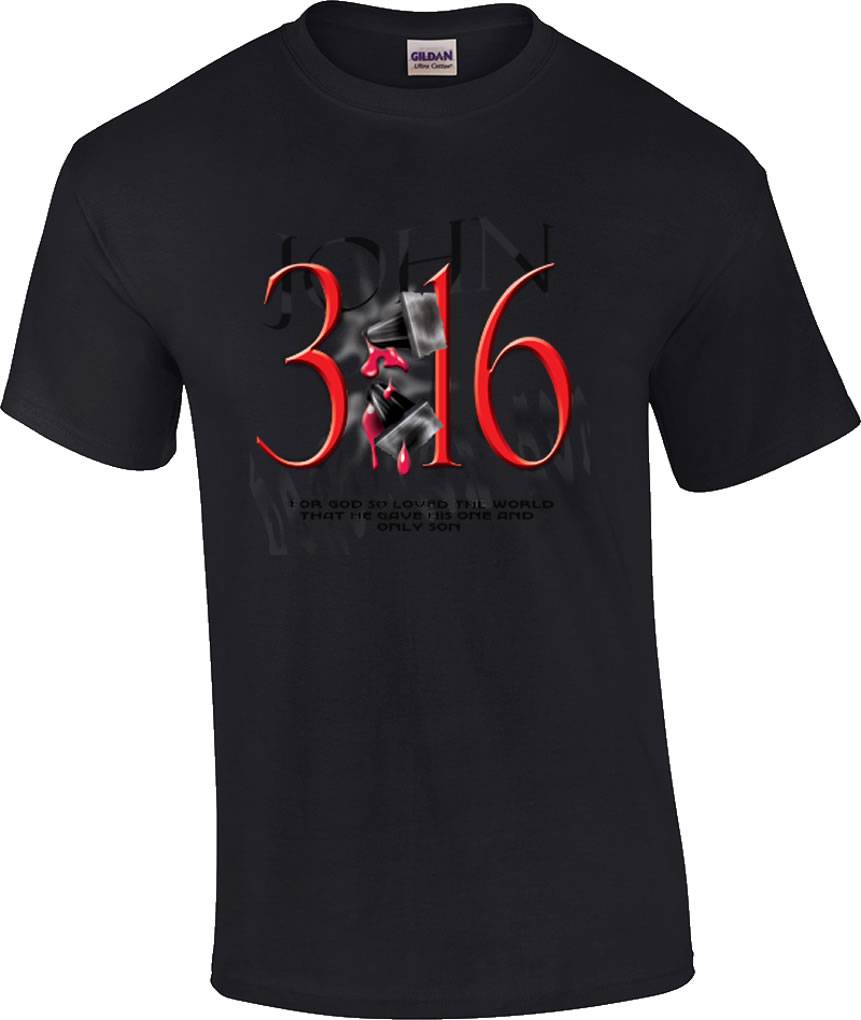 JOHN 3 16 BIBLE Verse Jesus Christ Religious T Shirt 18 59 PicClick