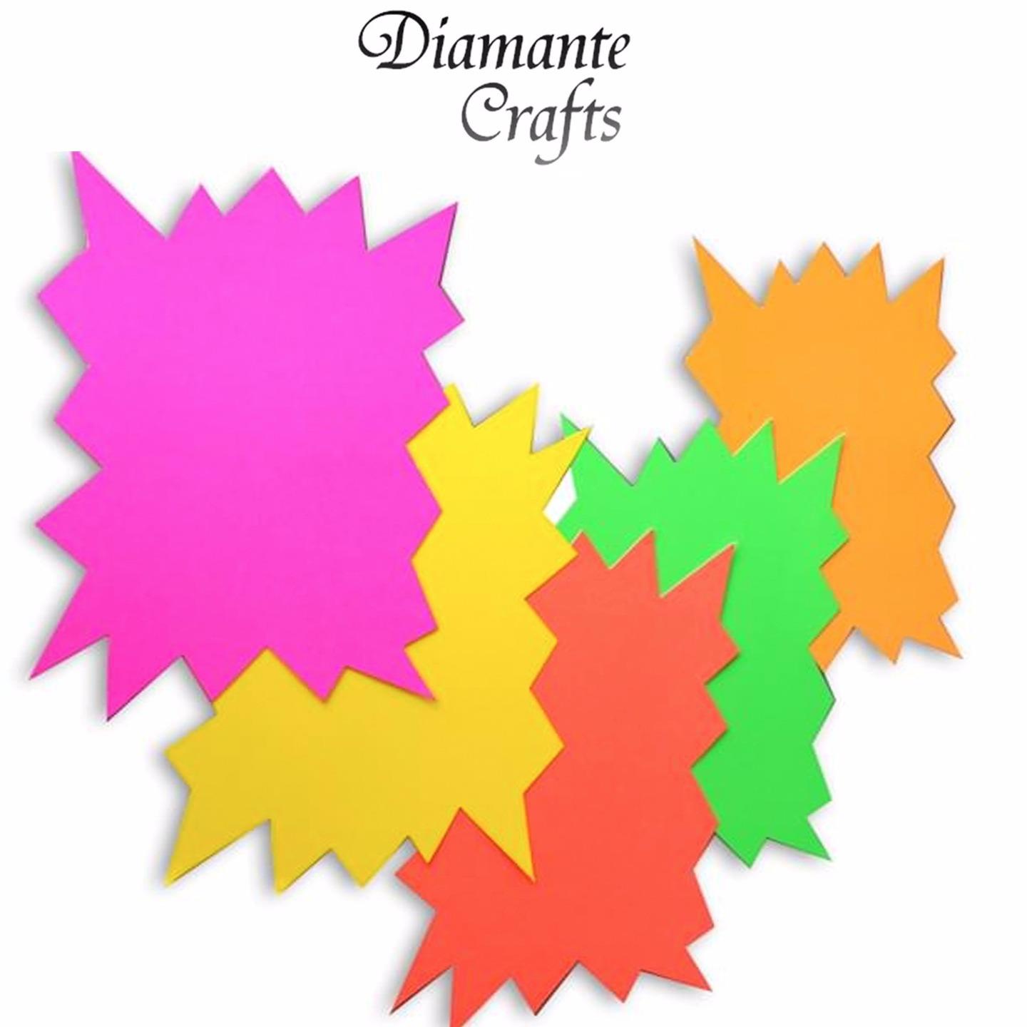 fluorescent flash cards