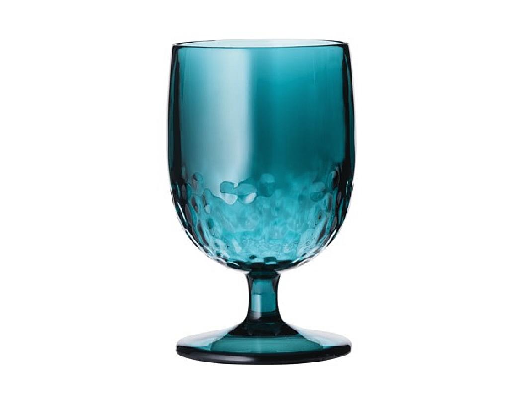 8 Pc Teal Blue Textured Acrylic Drinkware Glass Sets Tumblers Rocks Or Goblets Ebay