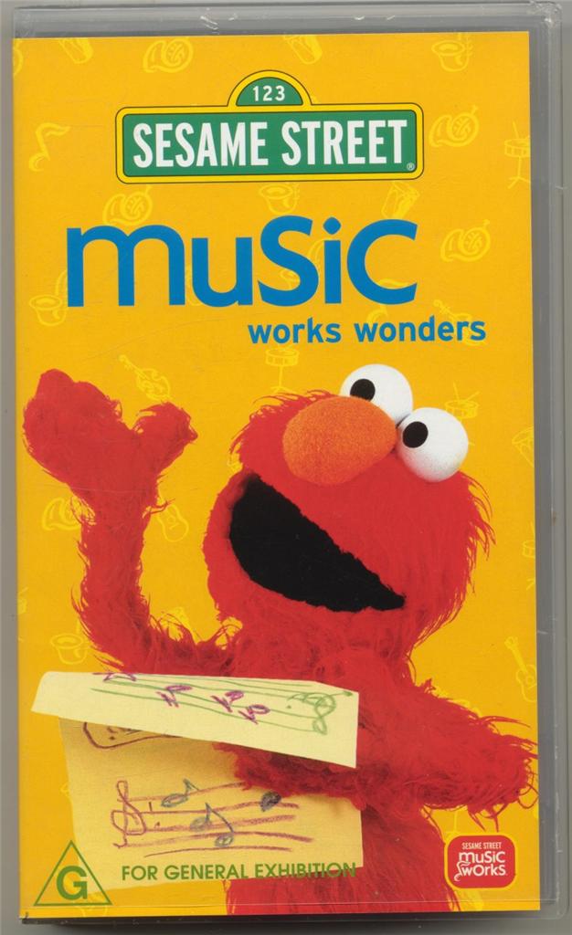 Sesame Street Music Works Wonders ABC VHS Video | eBay Sesame Street Music Works Wonders ABC VHS Video | eBay