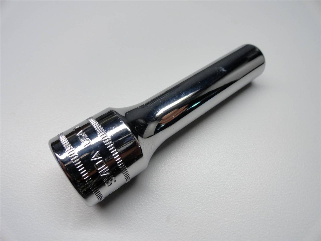 Snap On Tools 1 2 Drive Metric 12 Point Deep Chrome Socket Choose Size