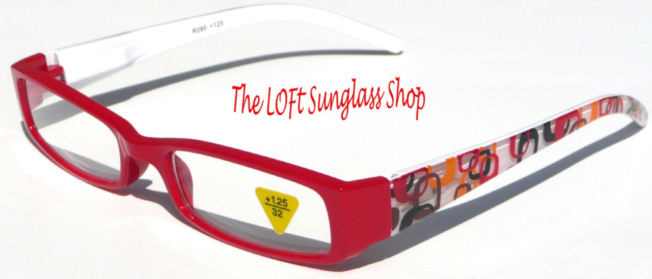 Cute Patterned Funky Womens Reading Glasses R285