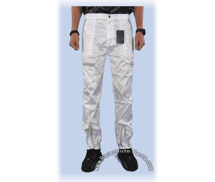 Countdown Shiny Nylon Parachute Pants Cal Surf Glanz Wet Look Trousers Awsome Ebay