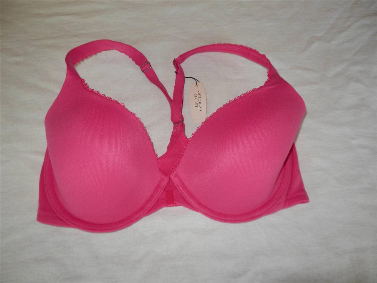New Victoria's Secret Front-Clasp Raceback Bras 34C & 34D - NWT - Many ...