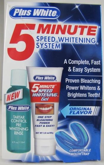 Plus White 5 Minute GEL Speed Teeth Whitening System | eBay