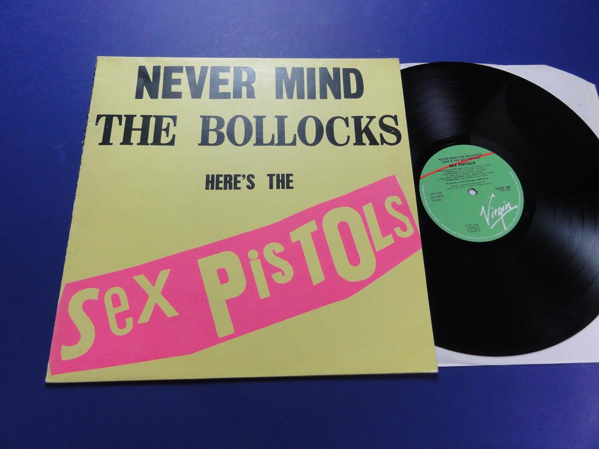 Sex Pistols Never Mind The Bollocks Virgin Uk Belson Lp Ebay