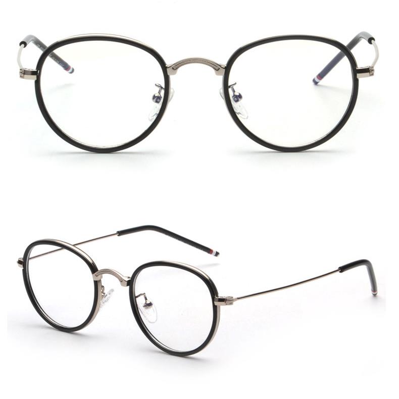 Round Metal Retro Vintage Full Rim Eyeglasses Frames Glasses S22102 Tb 106 New Ebay