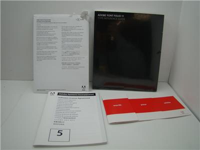 adobe font folio 11 font list