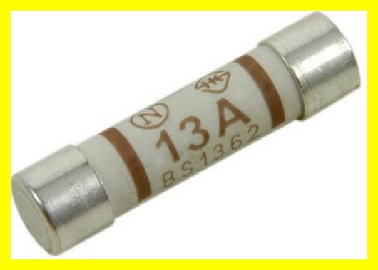 100 Fuses 3/5/13 Amp Domestic Electrical Fuses BS 1362 | eBay