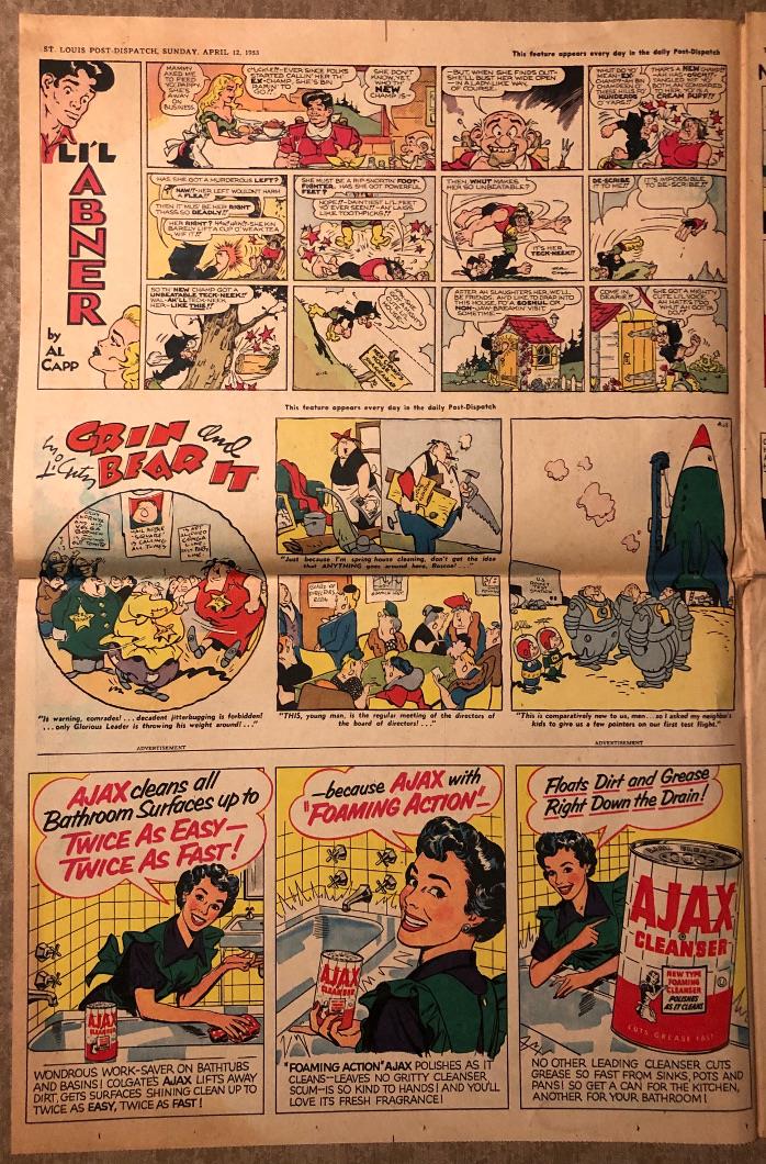 St Louis Post Dispatch Comics | Paul Smith