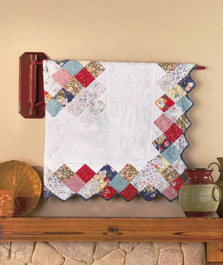 Versatile Wall Mount Quilt Hanger Display Storage with Swivel Arms NEW ...