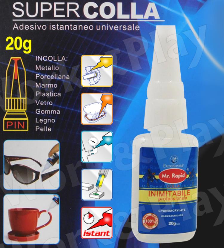 COLLA 20g ISTANTANEA CIANOACRILATO TRASPARENTE ADESIVO tipo loxeal attak LOCTITE | eBay